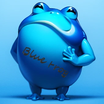blue frog - Fanvue